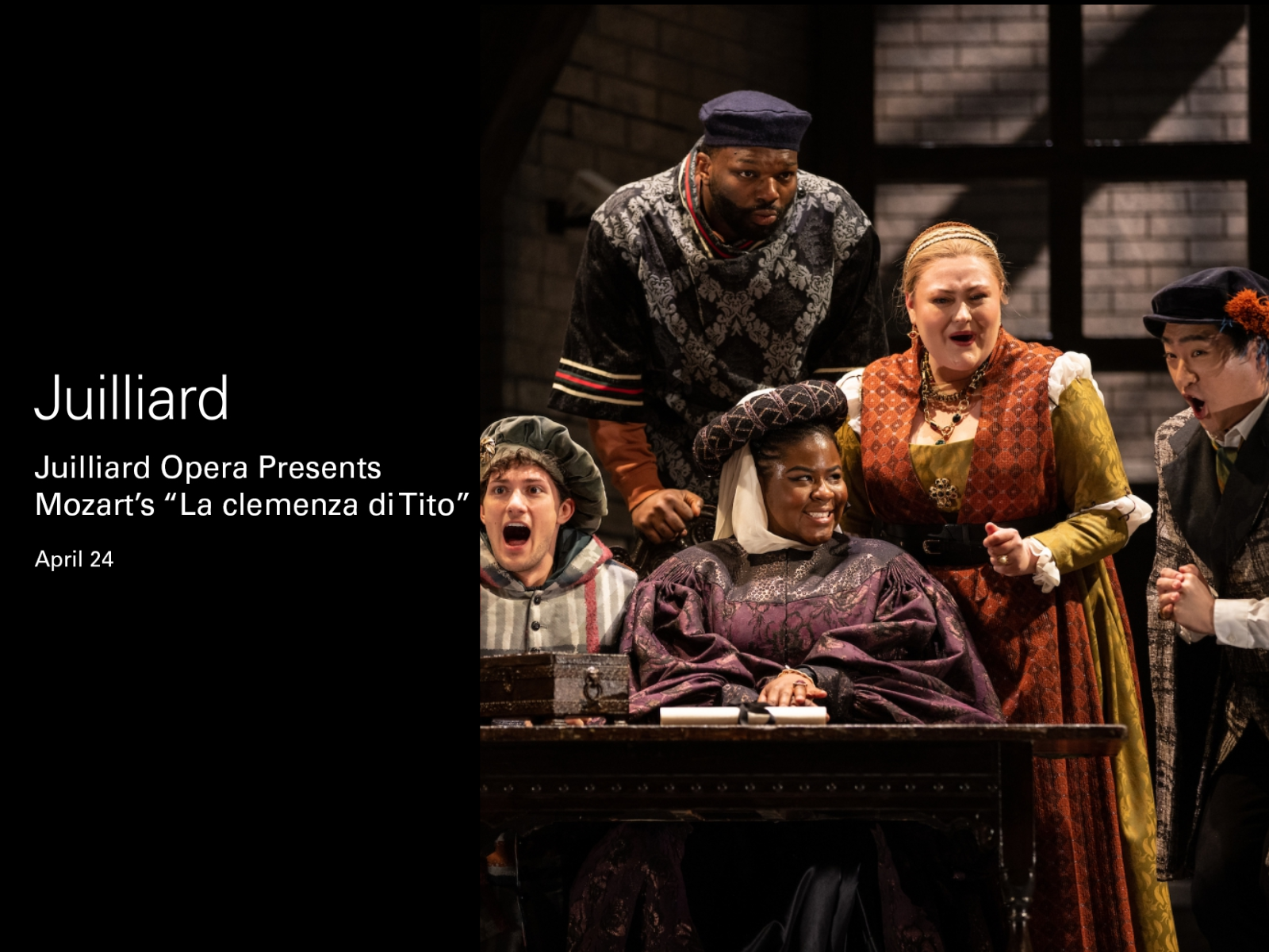 Juilliard Opera Presents Mozart's "La clemenza di Tito" tickets | New ...
