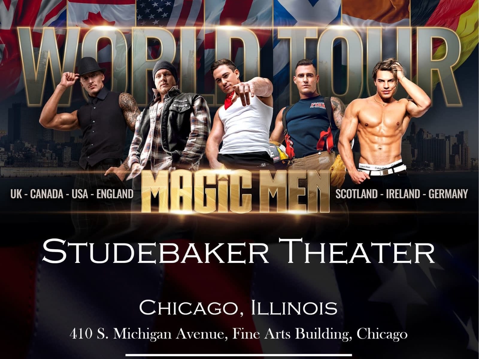 Magic Men Australia tickets | Chicago | TodayTix