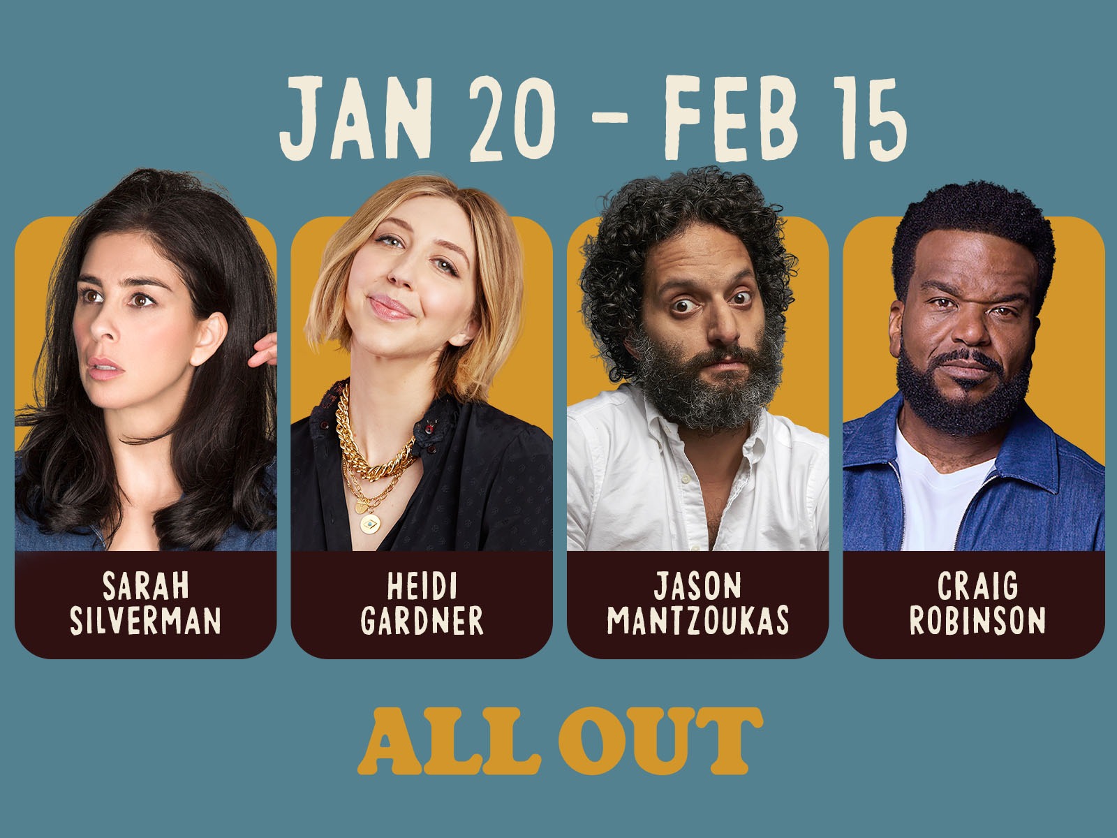 All Out: Comedy About Ambition tickets | New York | TodayTix