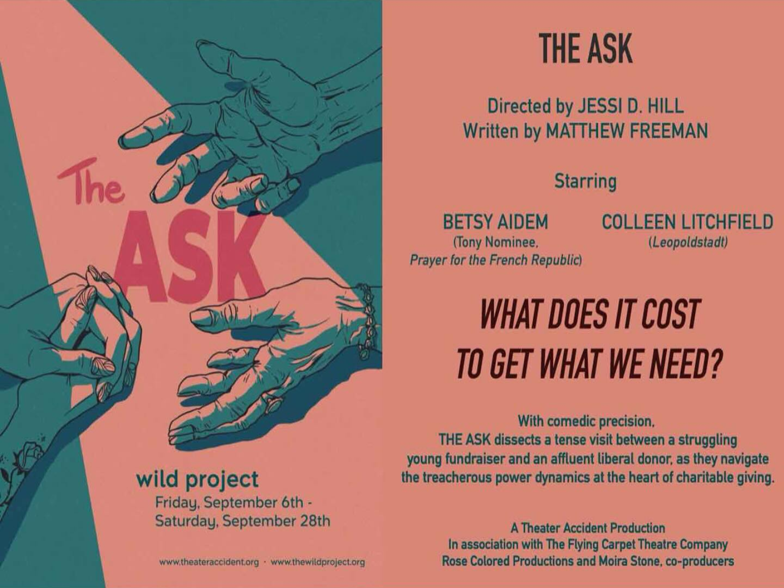 The Ask tickets | New York Theatre Guide