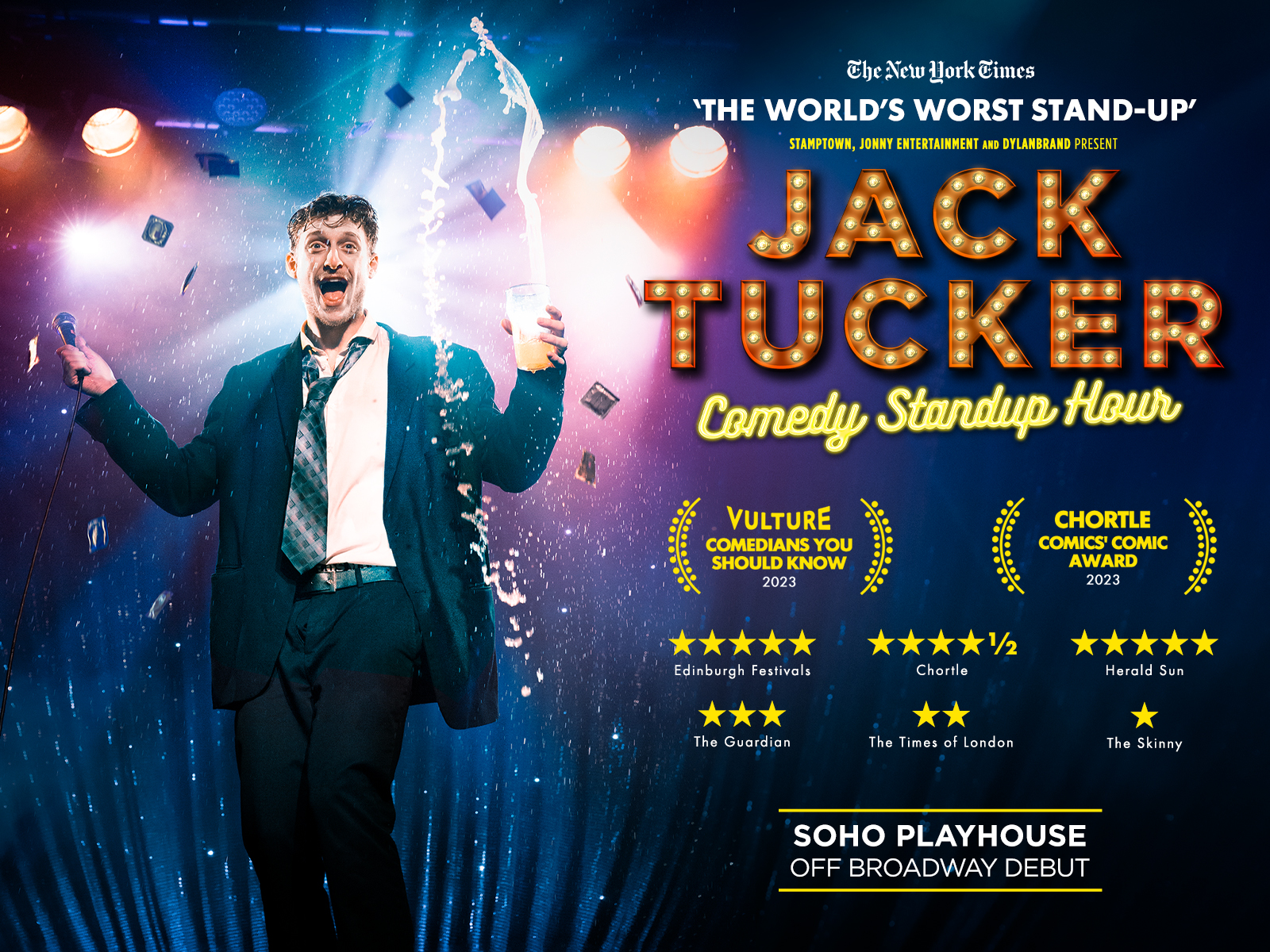 Jack Tucker: Comedy Standup Hour Tickets | New York Theatre Guide
