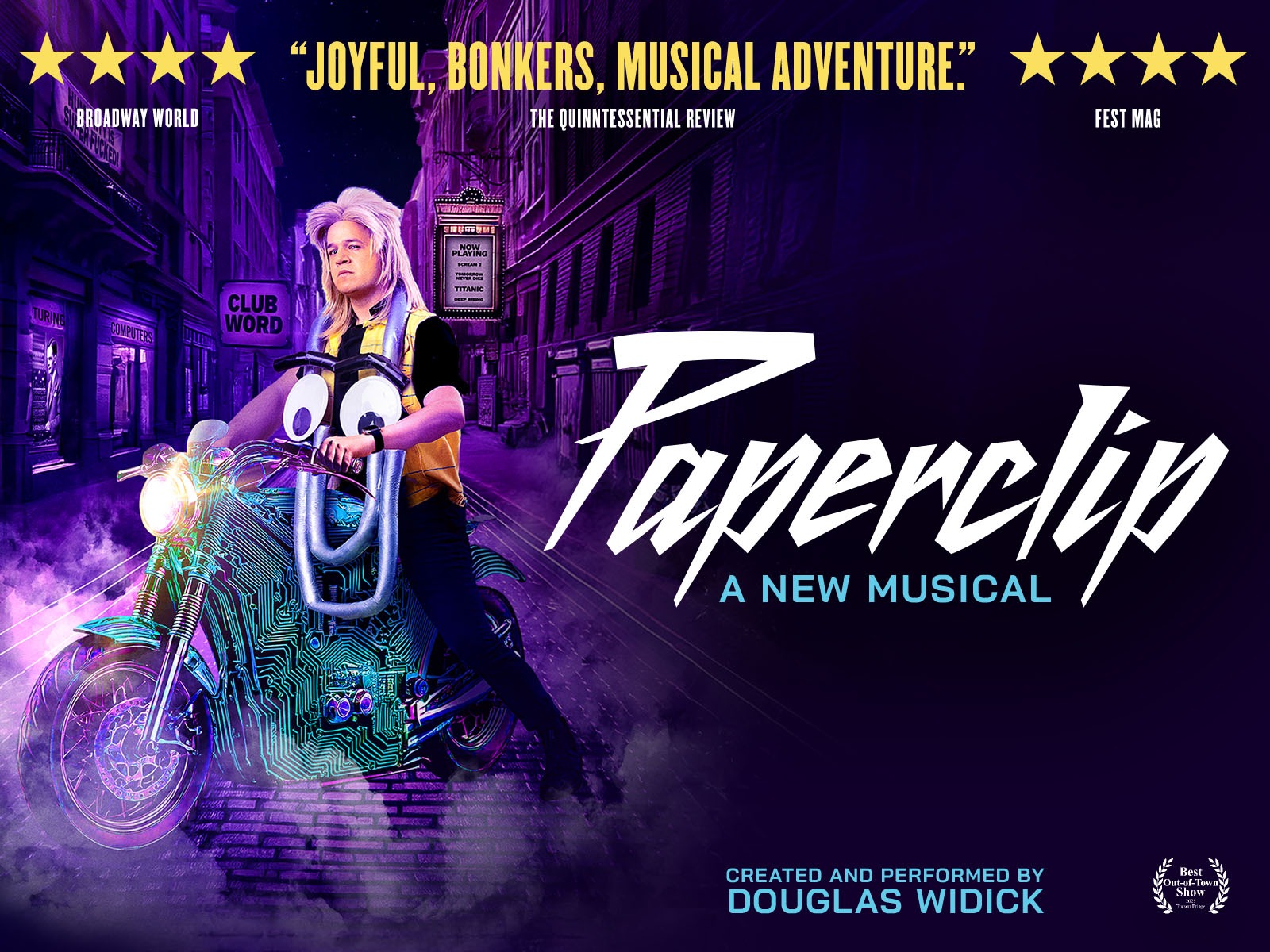 Douglas Widick: Paperclip Tickets | New York Theatre Guide