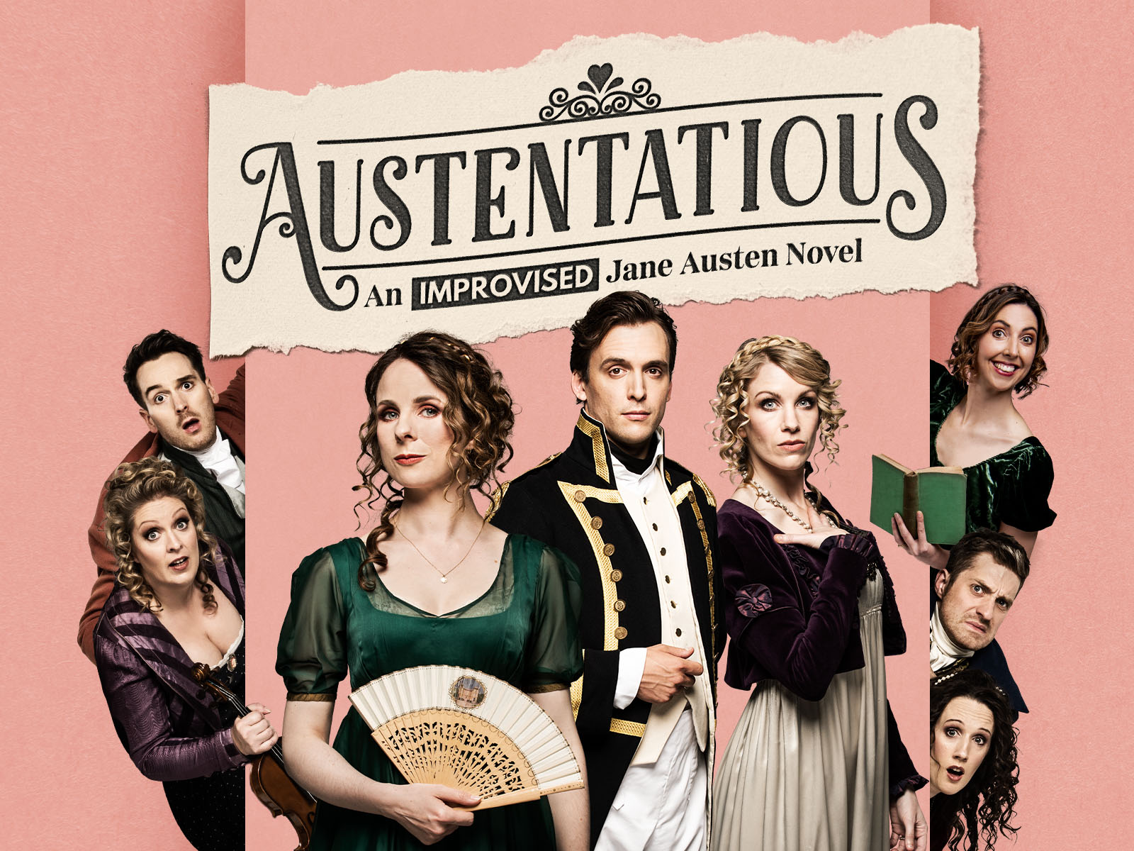 Austentatious: An Improvised Jane Austen Novel Tickets | The Audience Club