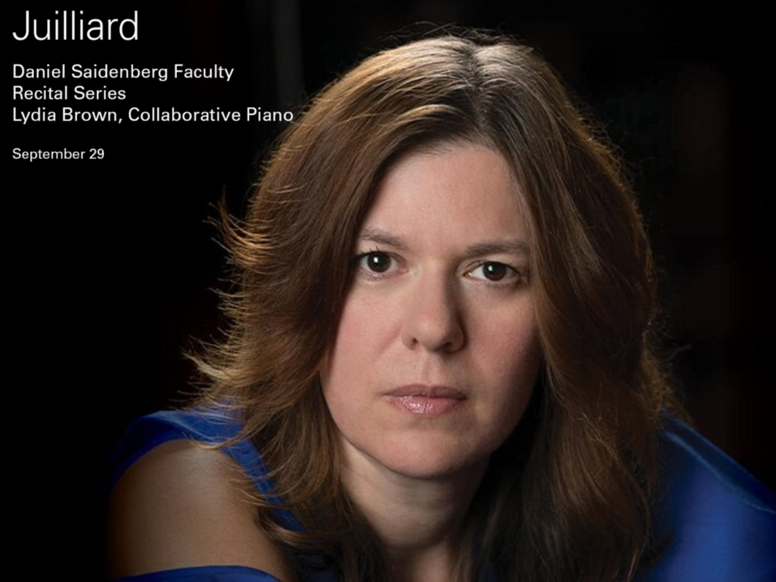 Daniel Saidenberg Faculty Recital Series | Lydia Brown, Collaborative ...