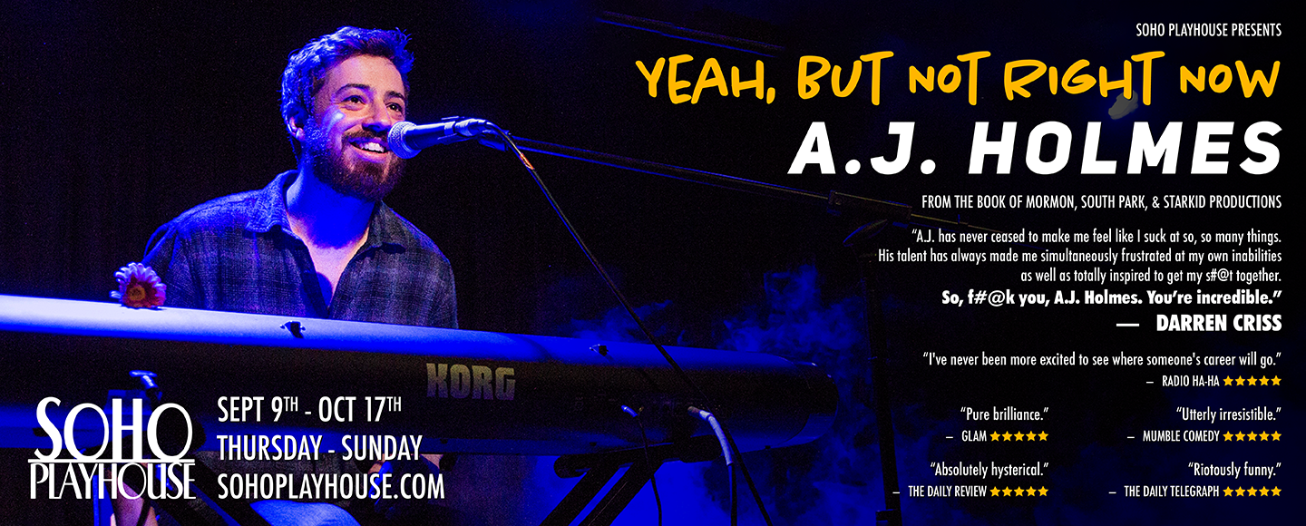 Yeah, But Not Right Now tickets | | TodayTix
