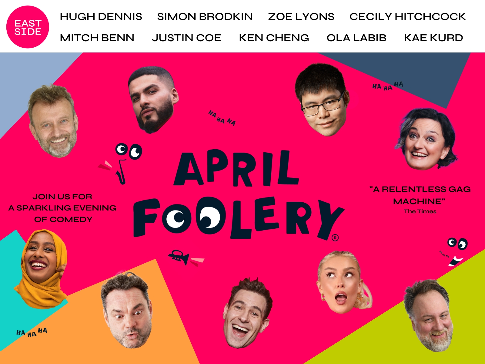 April Foolery tickets | London | TodayTix