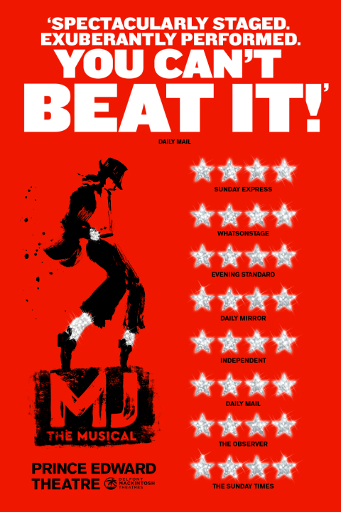 MJ The Musical Tickets | Prince Edward Theatre | London Theatre