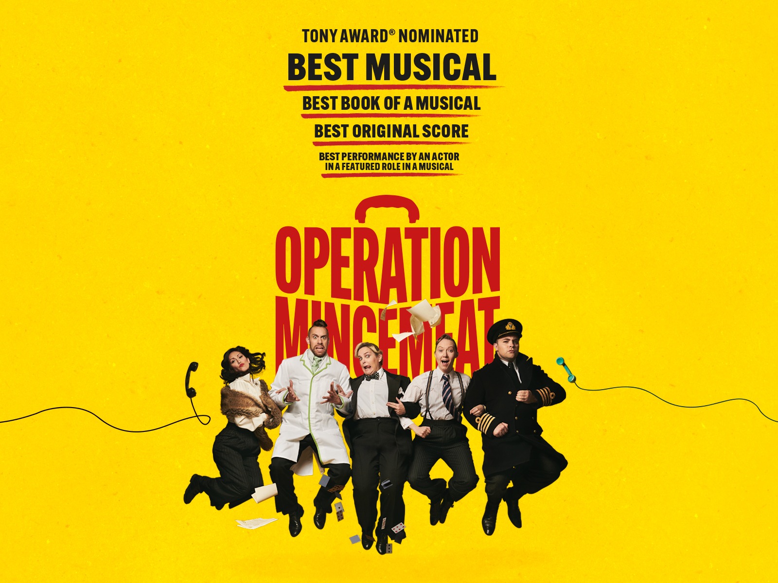 Operation Mincemeat Broadway Tickets | The Official NY Theatre Guide