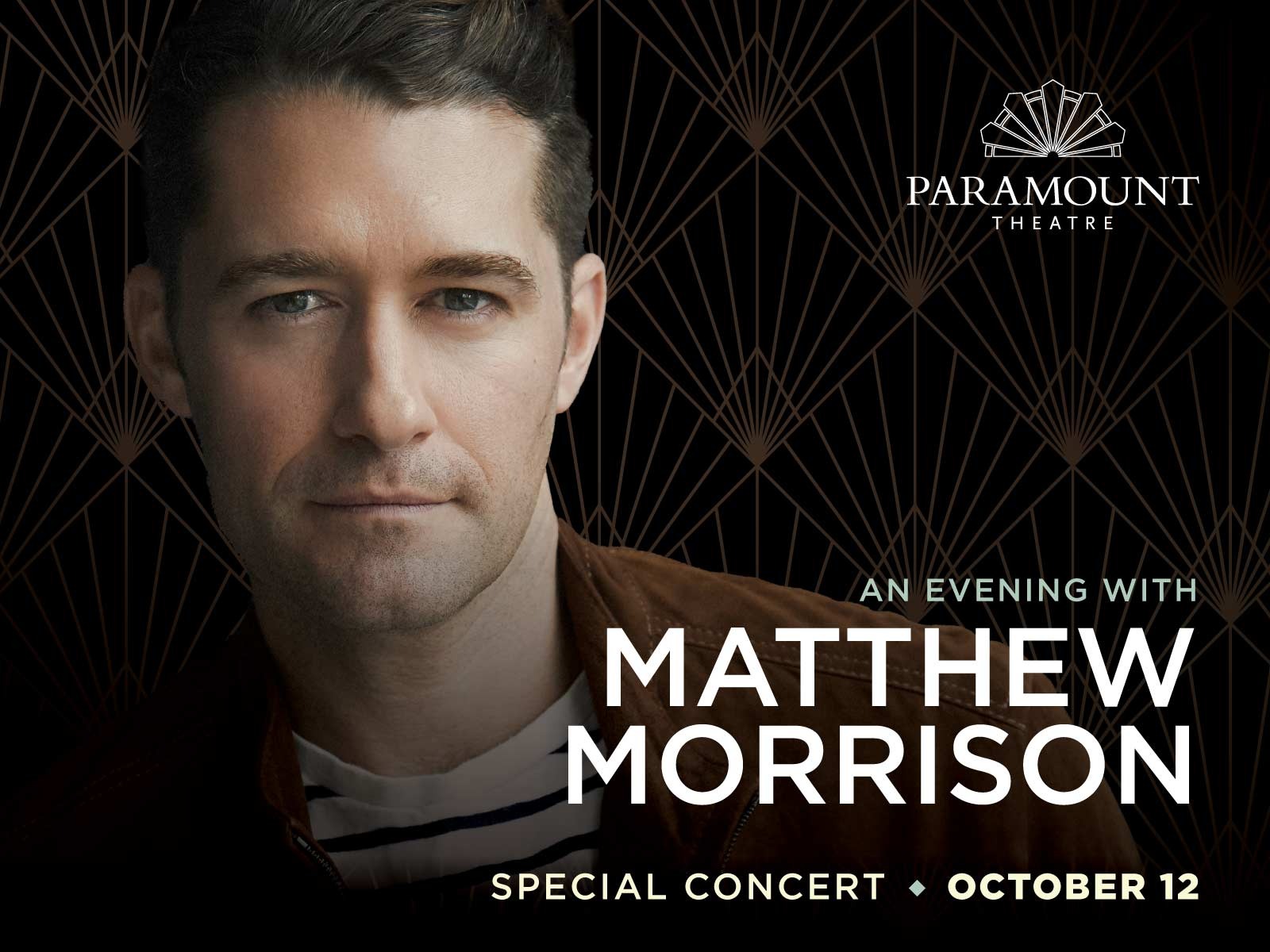 An Evening With Matthew Morrison Tickets | Theatre In Chicago