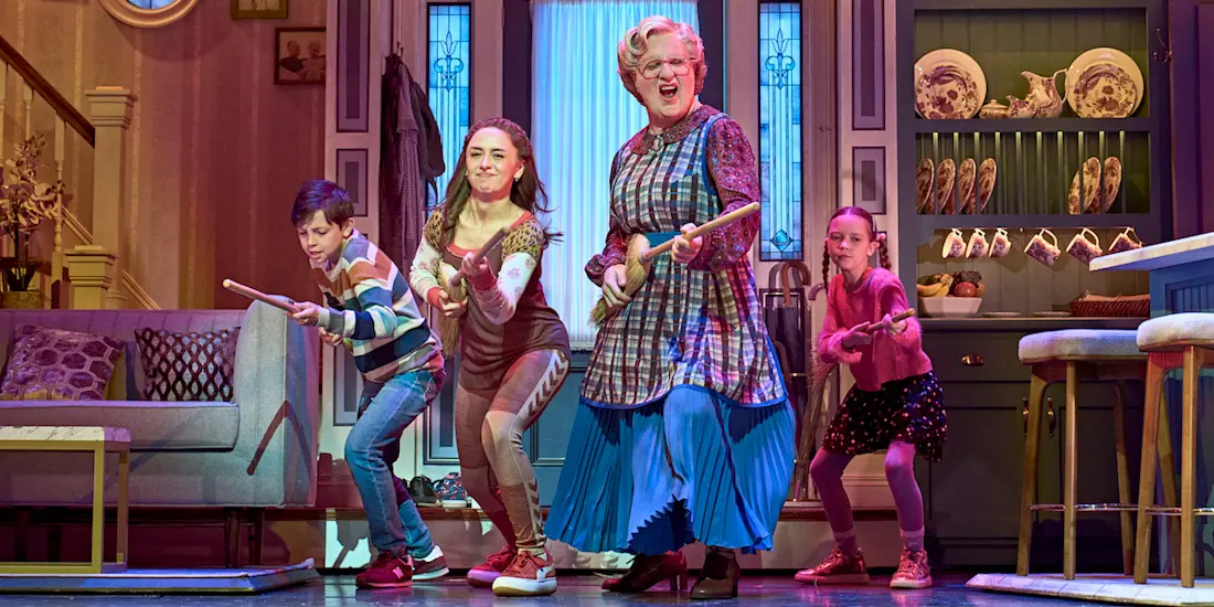 'Mrs Doubtfire' review – this exuberantly inventive musical adaptation ...