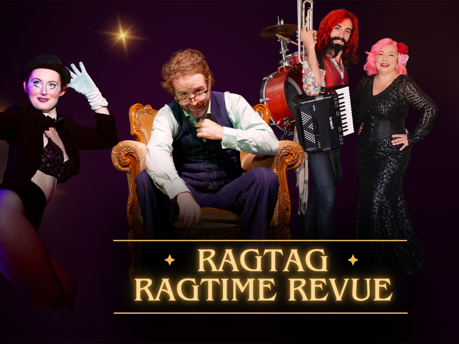Ragtag Ragtime Revue at the Speakeasy Theatre tickets | Melbourne ...