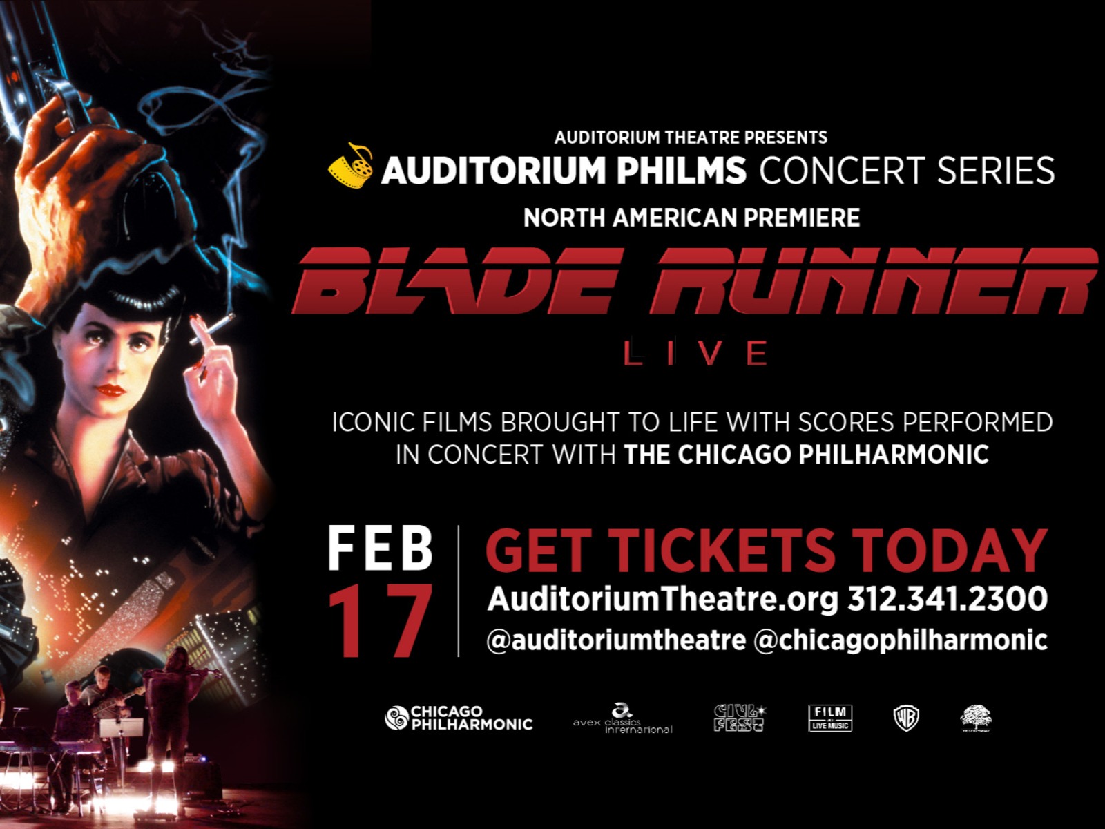 Blade Runner In Concert tickets | Chicago | TodayTix