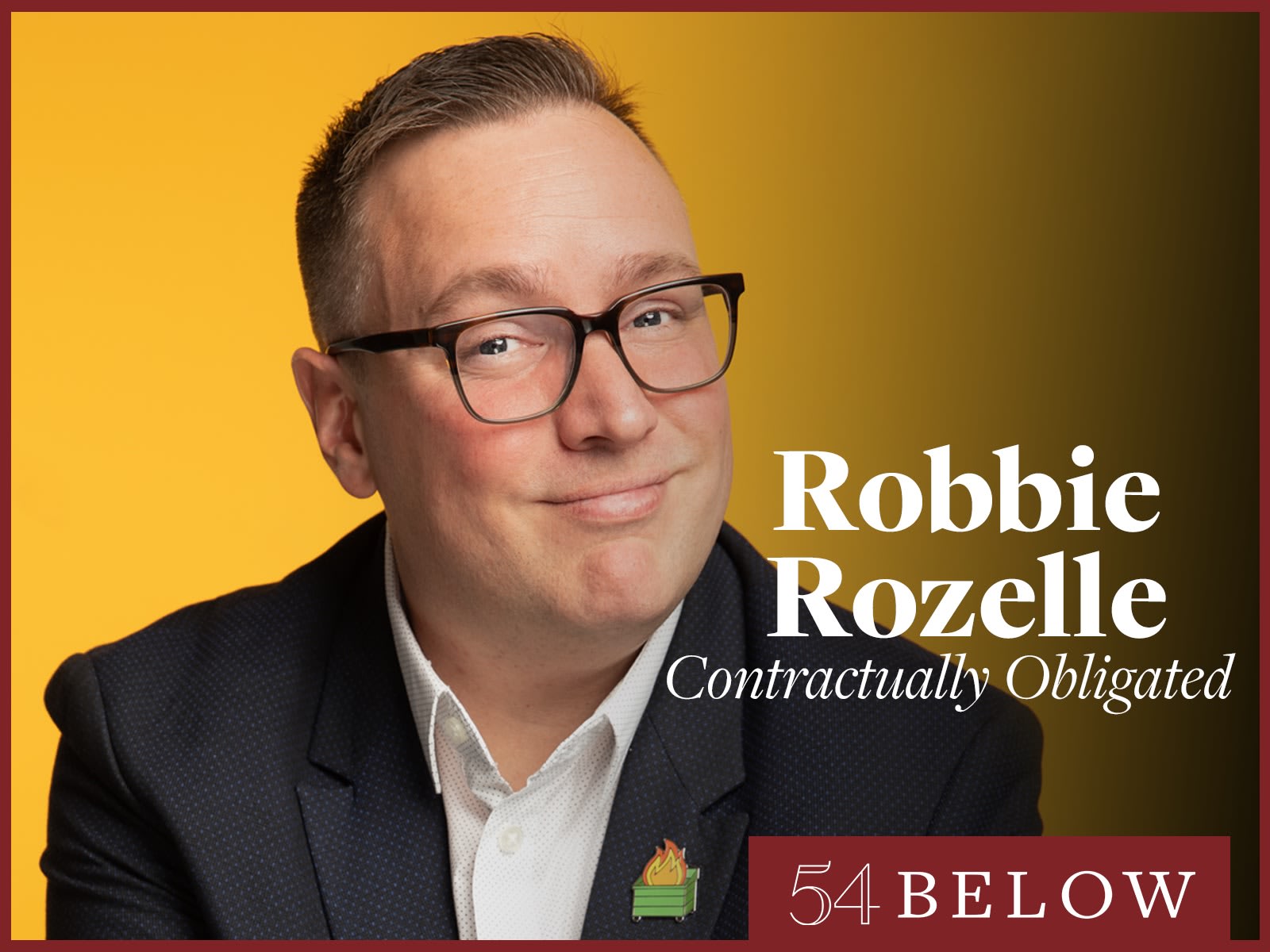 Robbie Rozelle: Contractually Obligated Tickets | New York | TodayTix