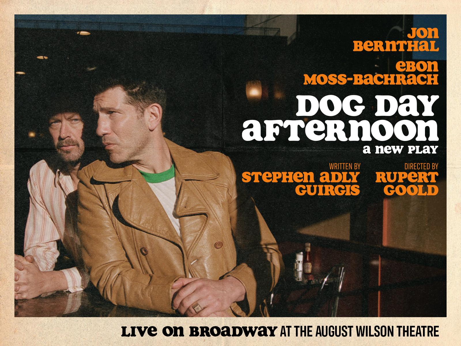 Dog Day Afternoon tickets | New York | TodayTix