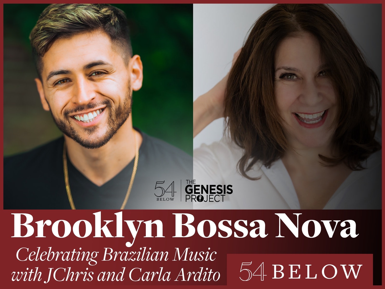 Brooklyn Bossa Nova: Celebrating Brazilian Music with JChris and Carla Ardito Tickets | New York ...
