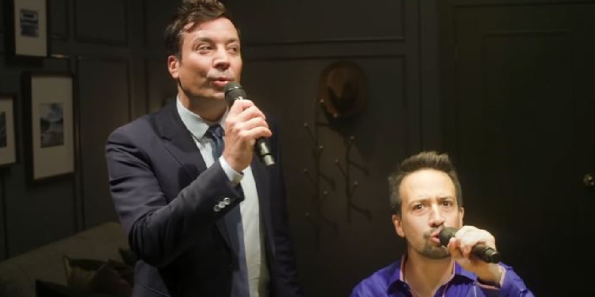 Lin-Manuel Miranda and Jimmy Fallon celebrate Broadway reopening on The Tonight Show | New York ...