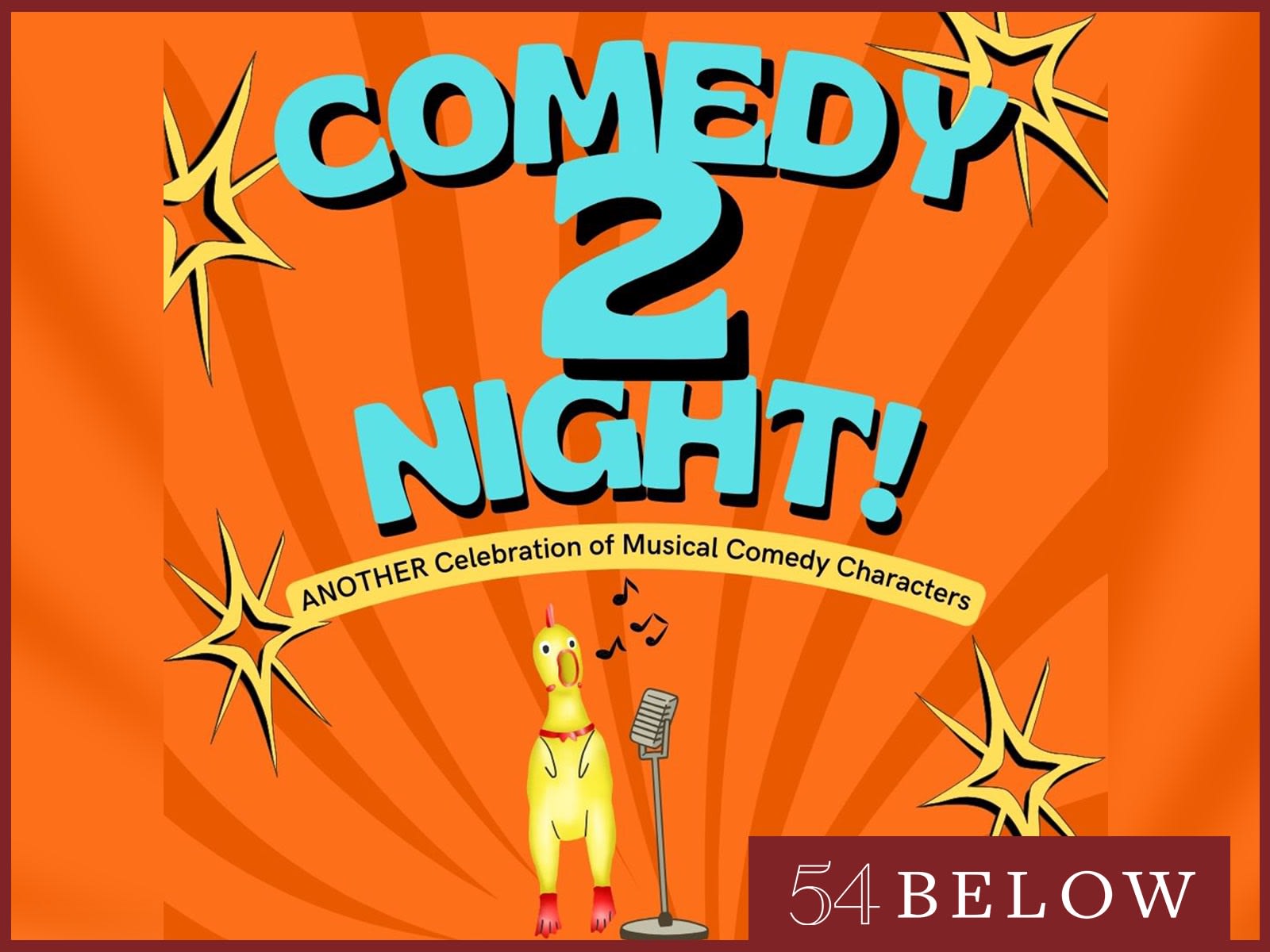 Comedy 2night! Another Celebration of Musical Comedy Characters tickets ...