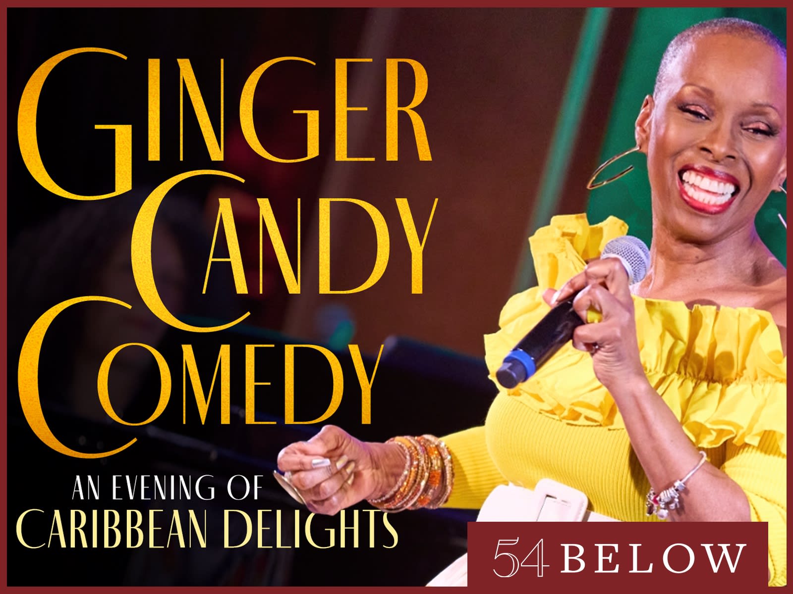 Ginger Candy Comedy: An Evening of Caribbean Delights with Tony Nominee ...