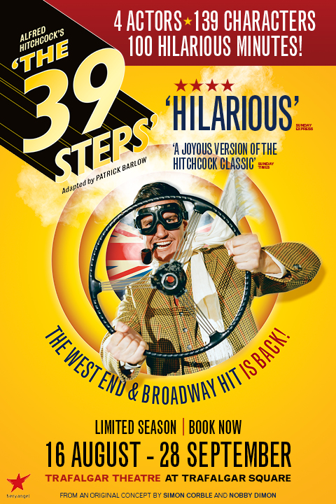 The 39 Steps Tickets | London | TodayTix