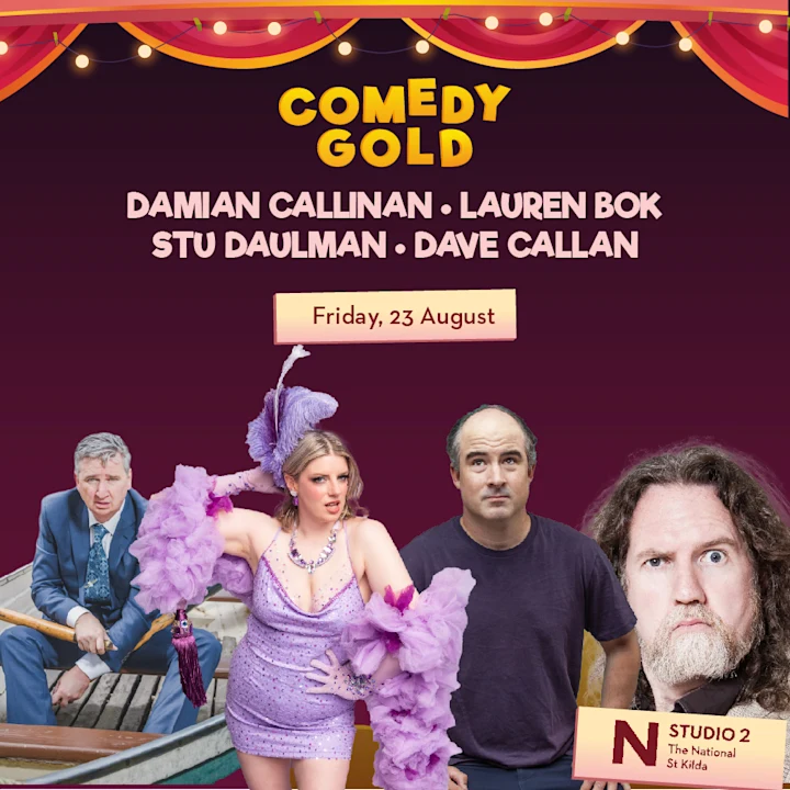 Comedy Gold at the National Theatre Tickets | Melbourne | TodayTix