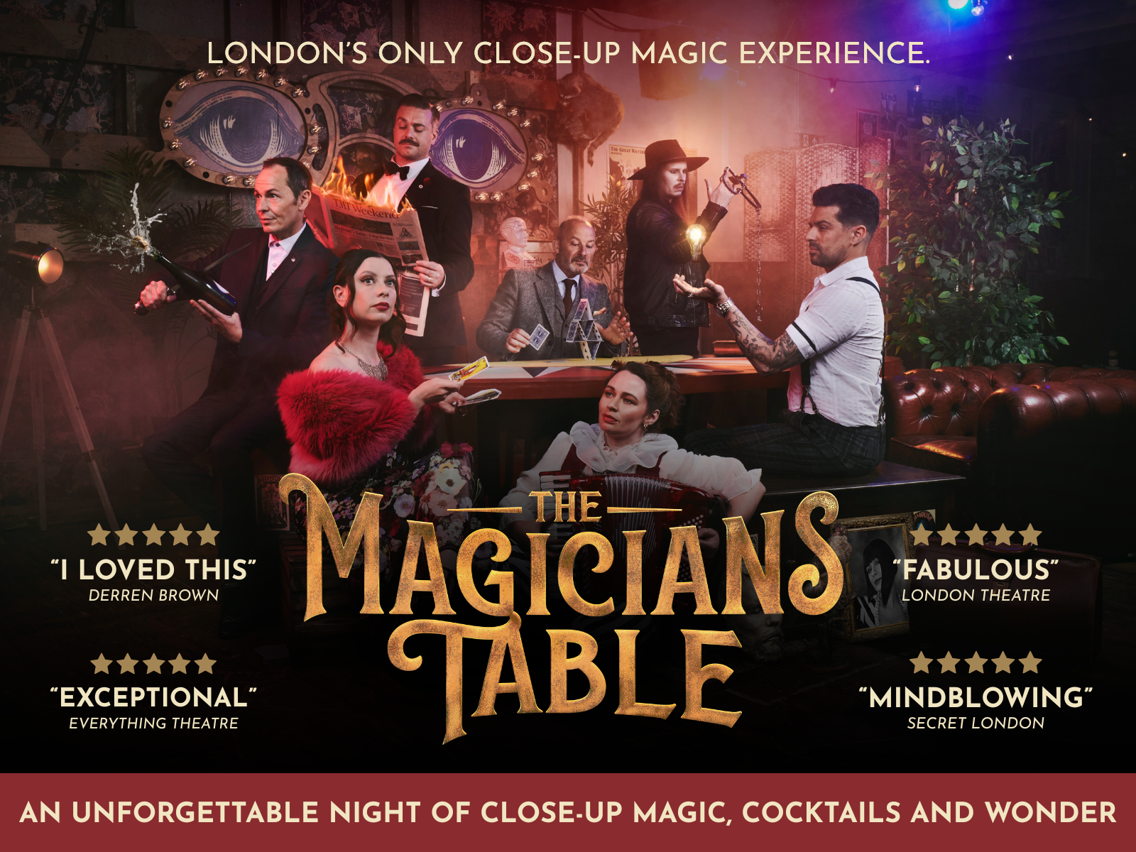 The Magicians Table Tickets | London | TodayTix