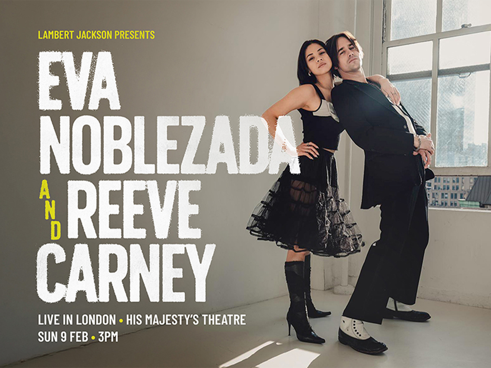 Eva Noblezada and Reeve Carney Tickets | London | TodayTix