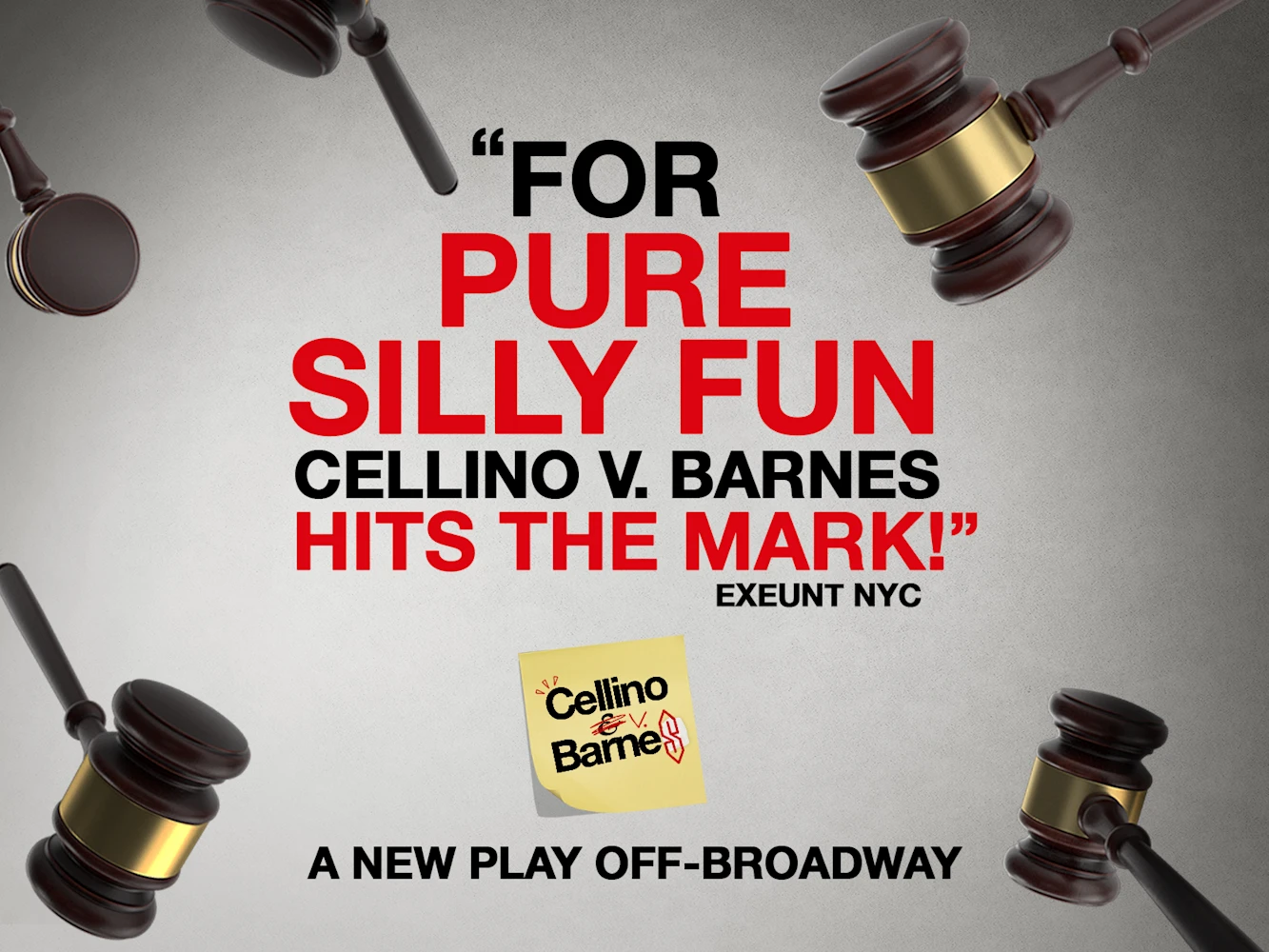 Cellino V Barnes Tickets New York Theatre Guide