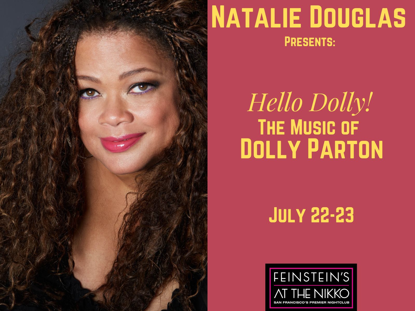 Natalie Douglas: The Music of Dolly Parton Tickets | San Francisco ...