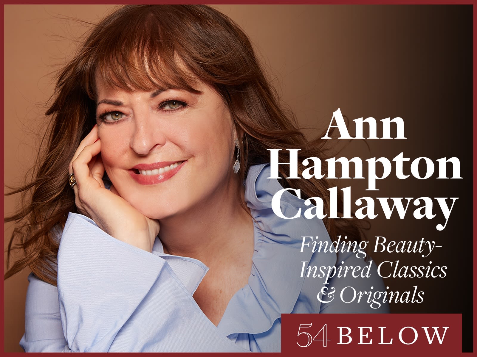 Tony Nominee Ann Hampton Callaway: Finding Beauty- Inspired Classics ...