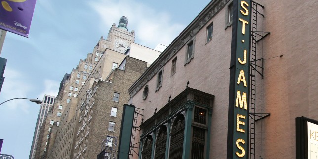 St. James Theatre – Broadway | New York Theatre Guide