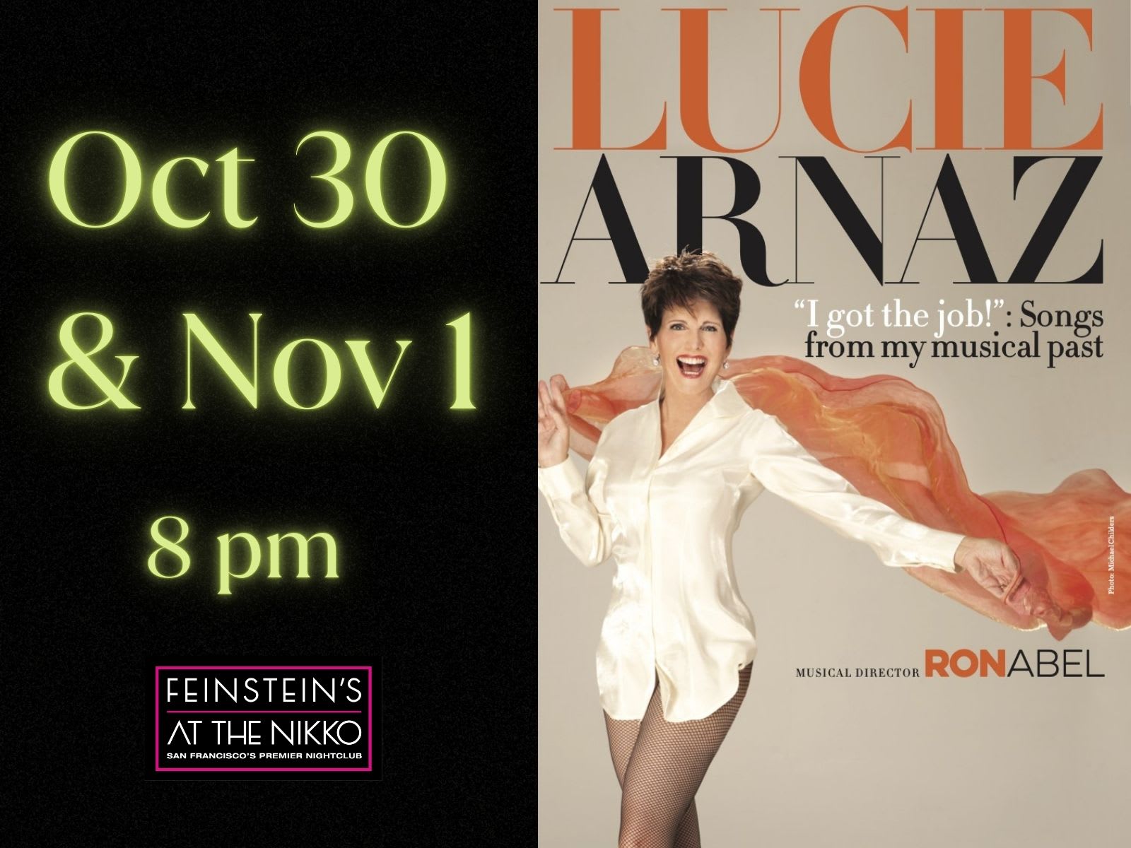 Lucie Arnaz: I Got The Job, Songs From My Musical Past with Music Direction by Ron Abel Tickets ...