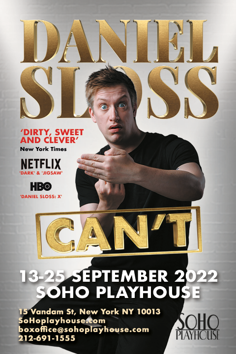 Daniel Sloss: Can't Tickets | New York Theatre Guide