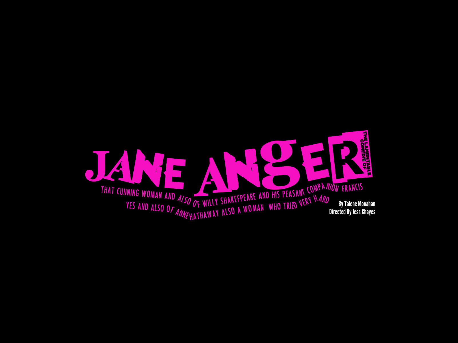 Jane Anger Tickets | New York | TodayTix