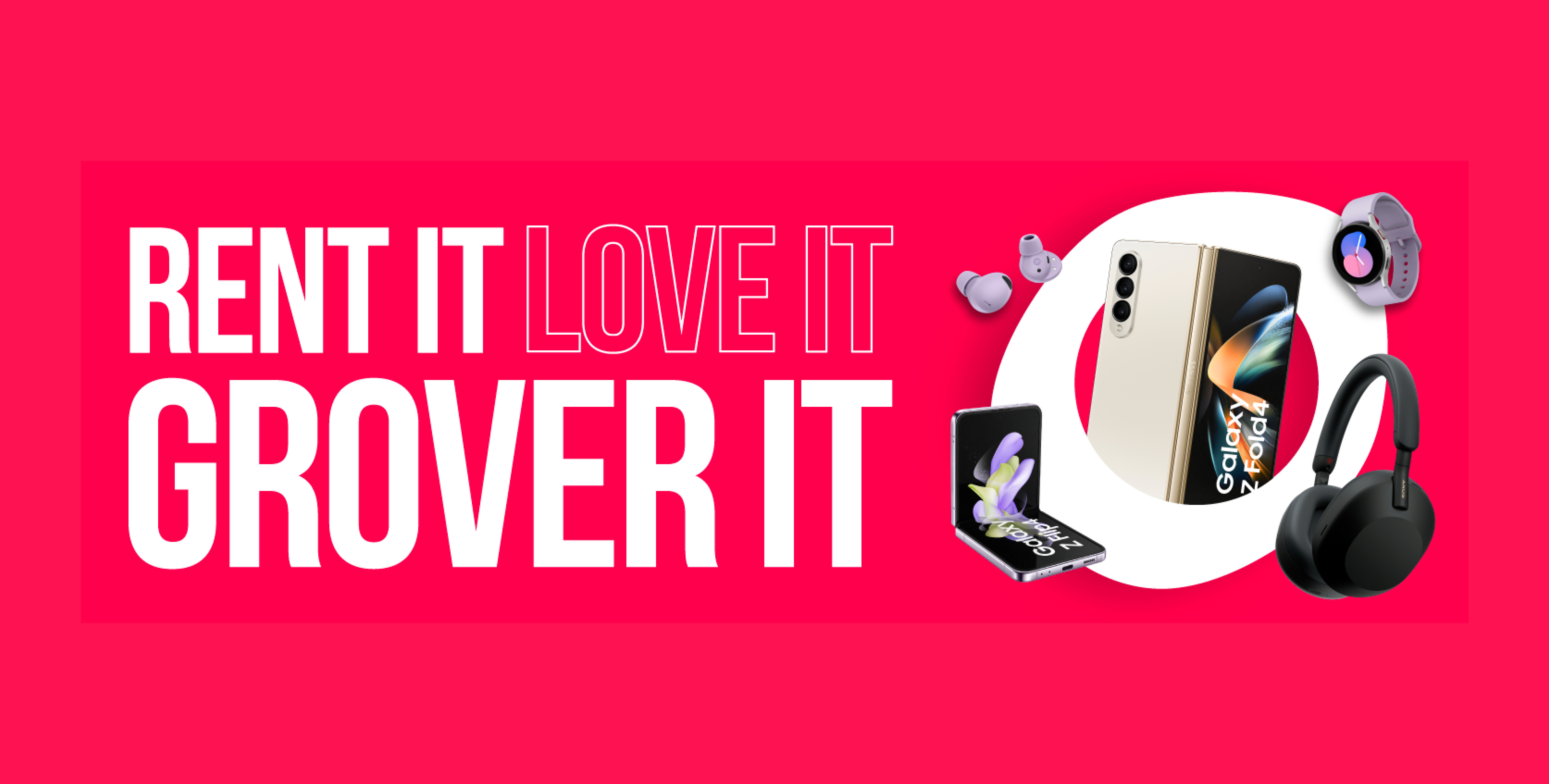 Rent tech flexibly with Grover