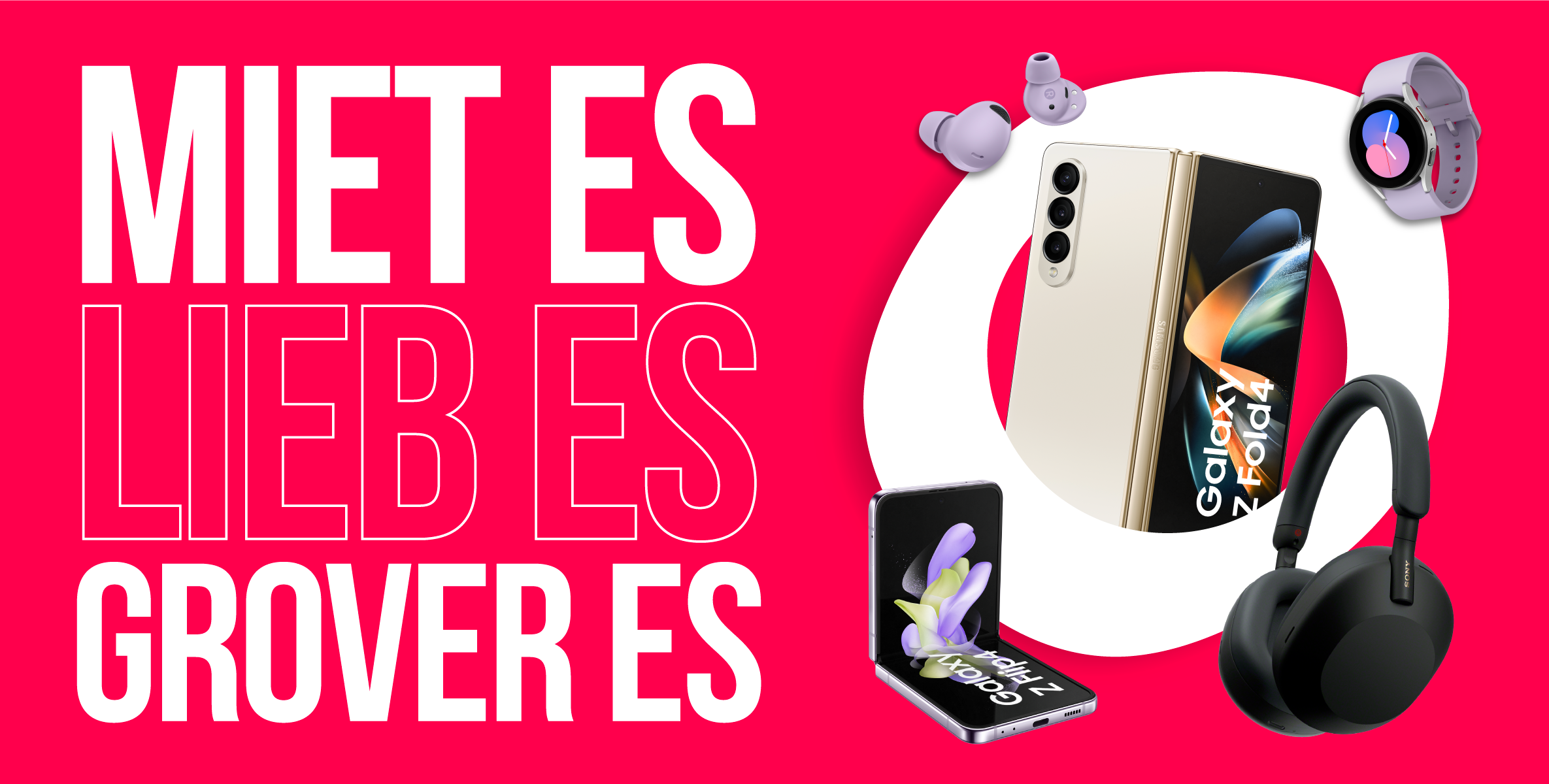 Tech-Produkte flexibel mieten mit Grover