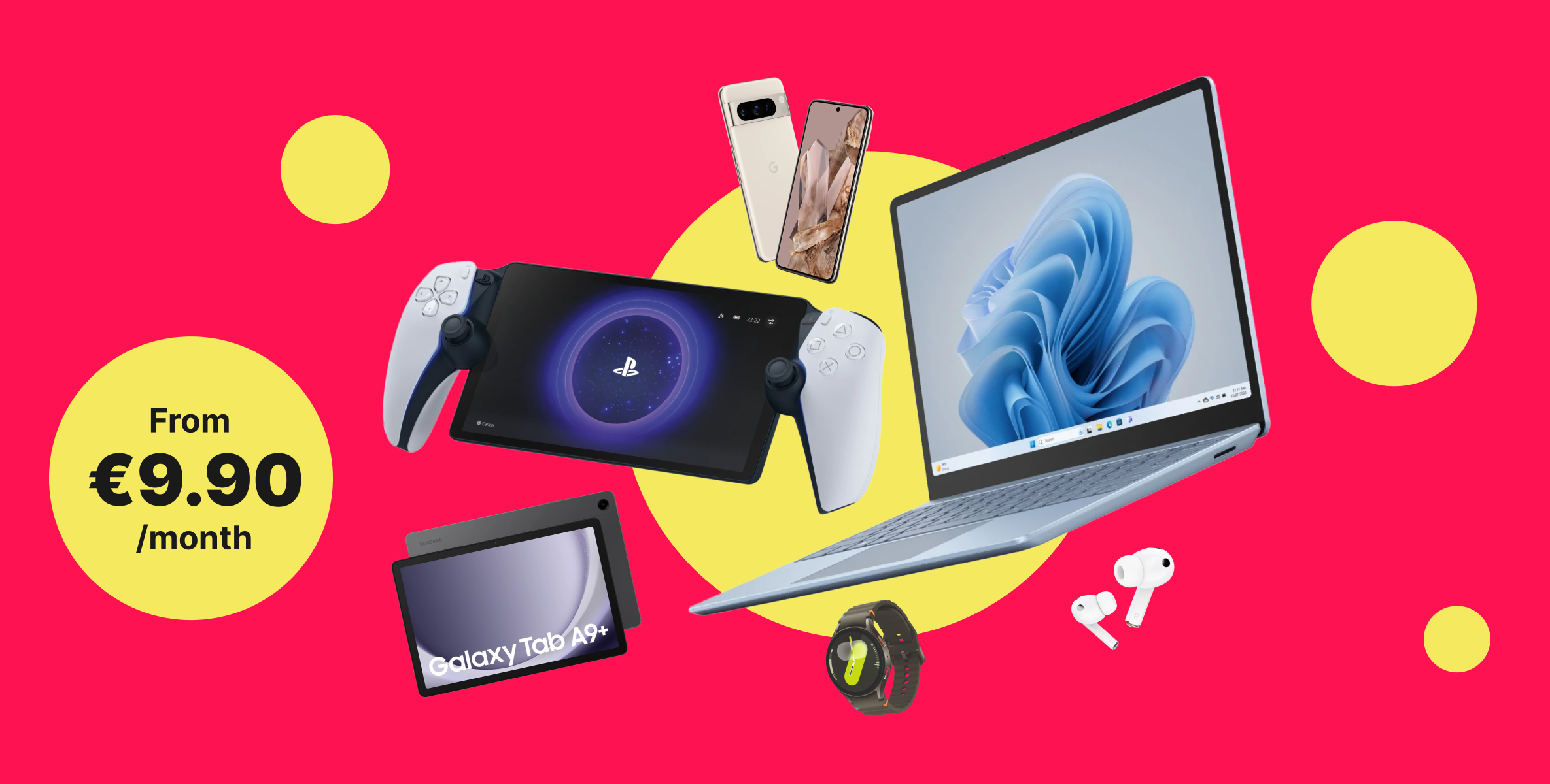 Rent tech flexibly with Grover