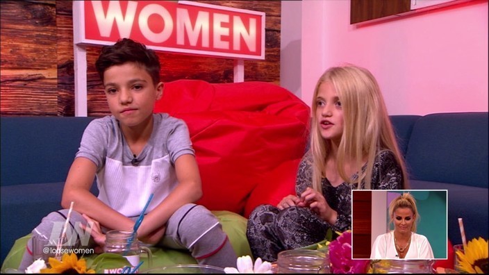 Junior and Princess discuss love - and it's very cute! | Loose Women