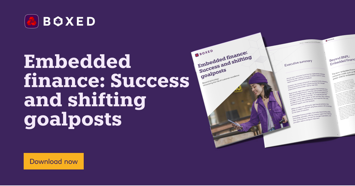 Embedded finance: Success and shifting goalposts