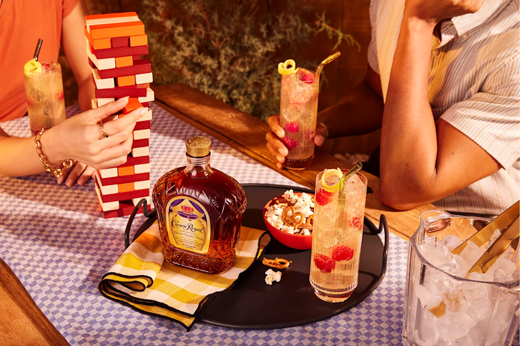 Crown Royal Deluxe Raspberry Collins Cocktail Recipe | The Bar