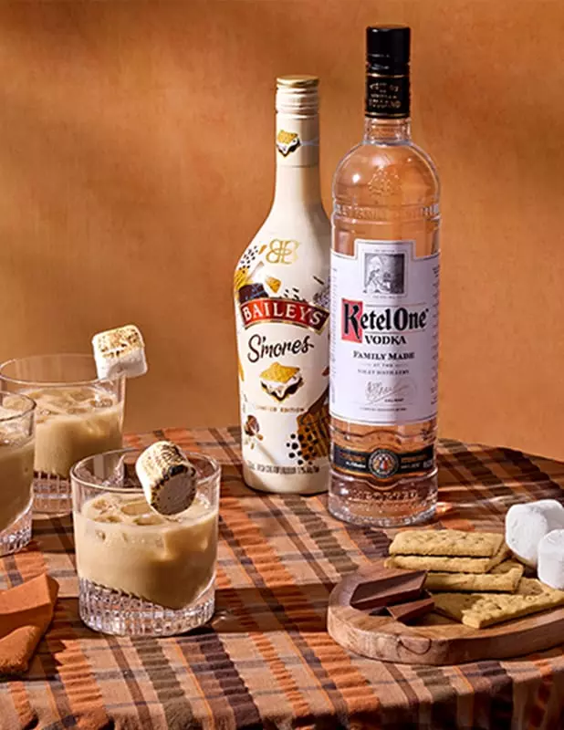 Bonfire Vodka Cocktail with Baileys S'mores | The Bar
