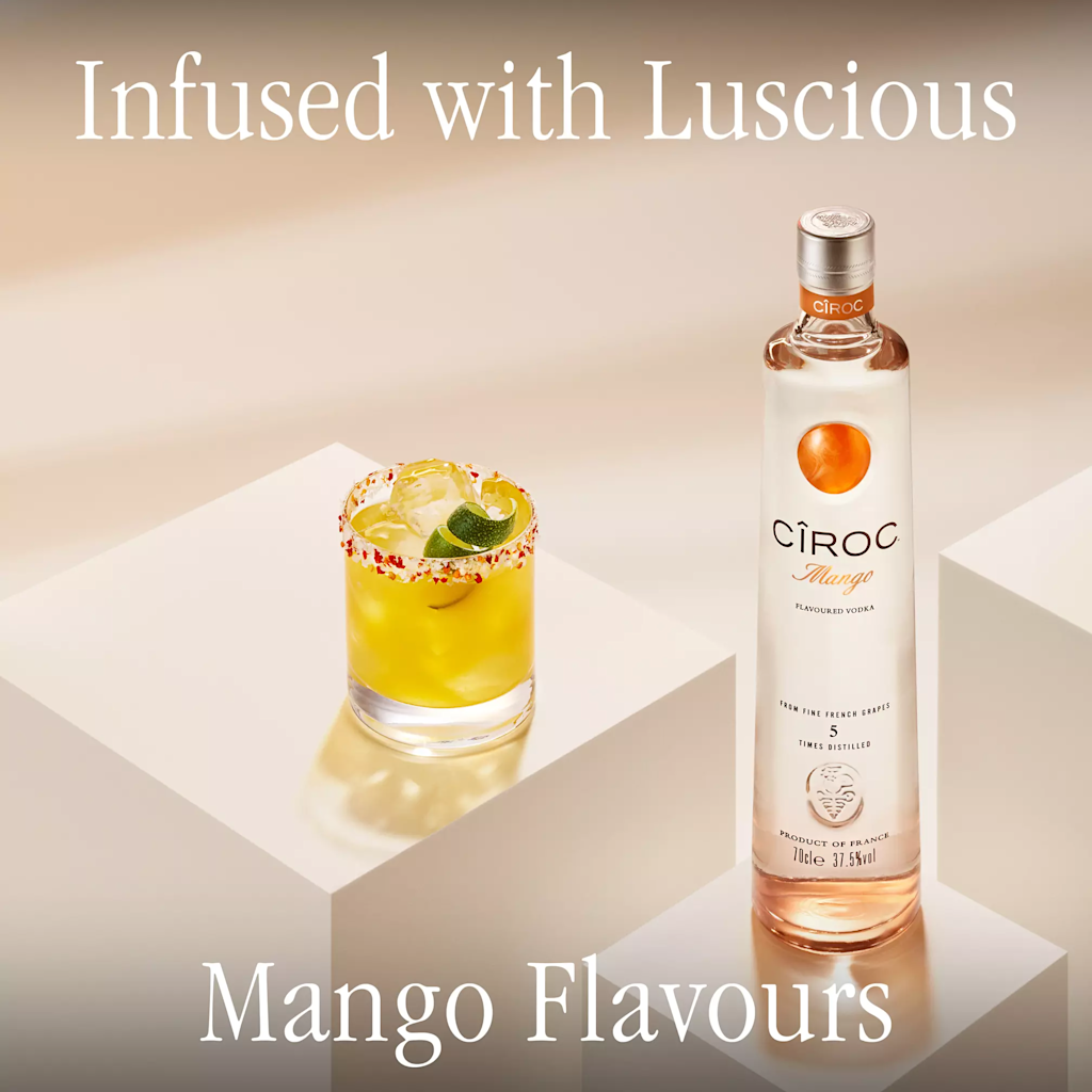 CIROC Mango Vodka Distilled from French Grapes | The Bar