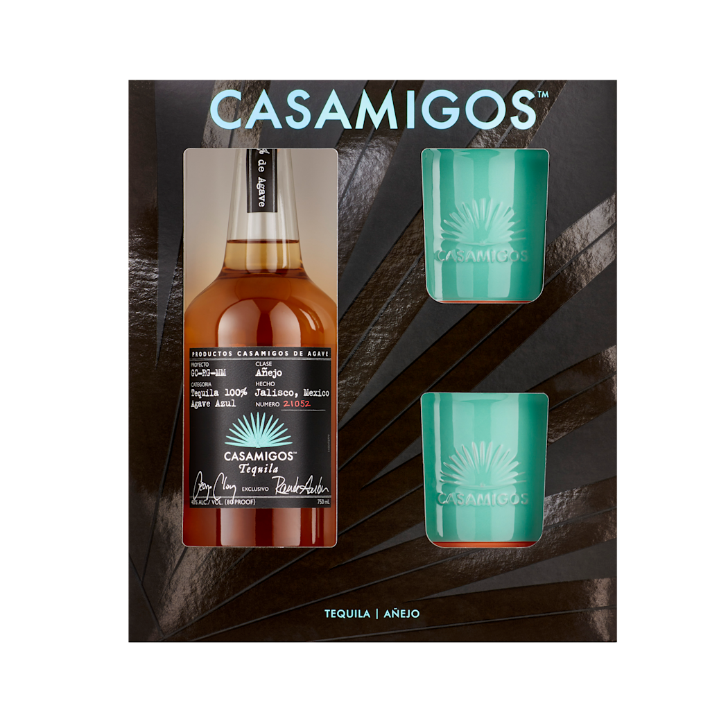 Casamigos Añejo Tequila Bottle & Copitas for Sipping Set | The Bar