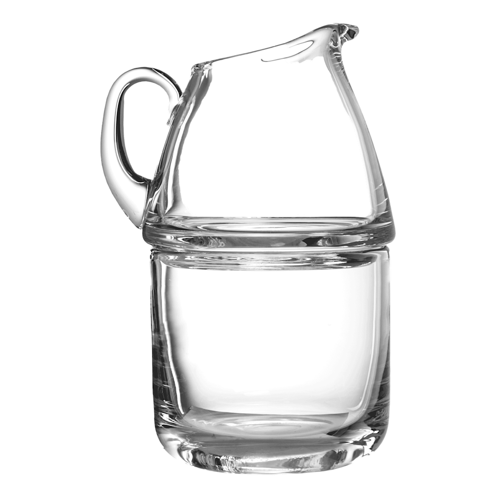 Glass Ice Bucket & Whisky Tasting Jug Set | The Bar