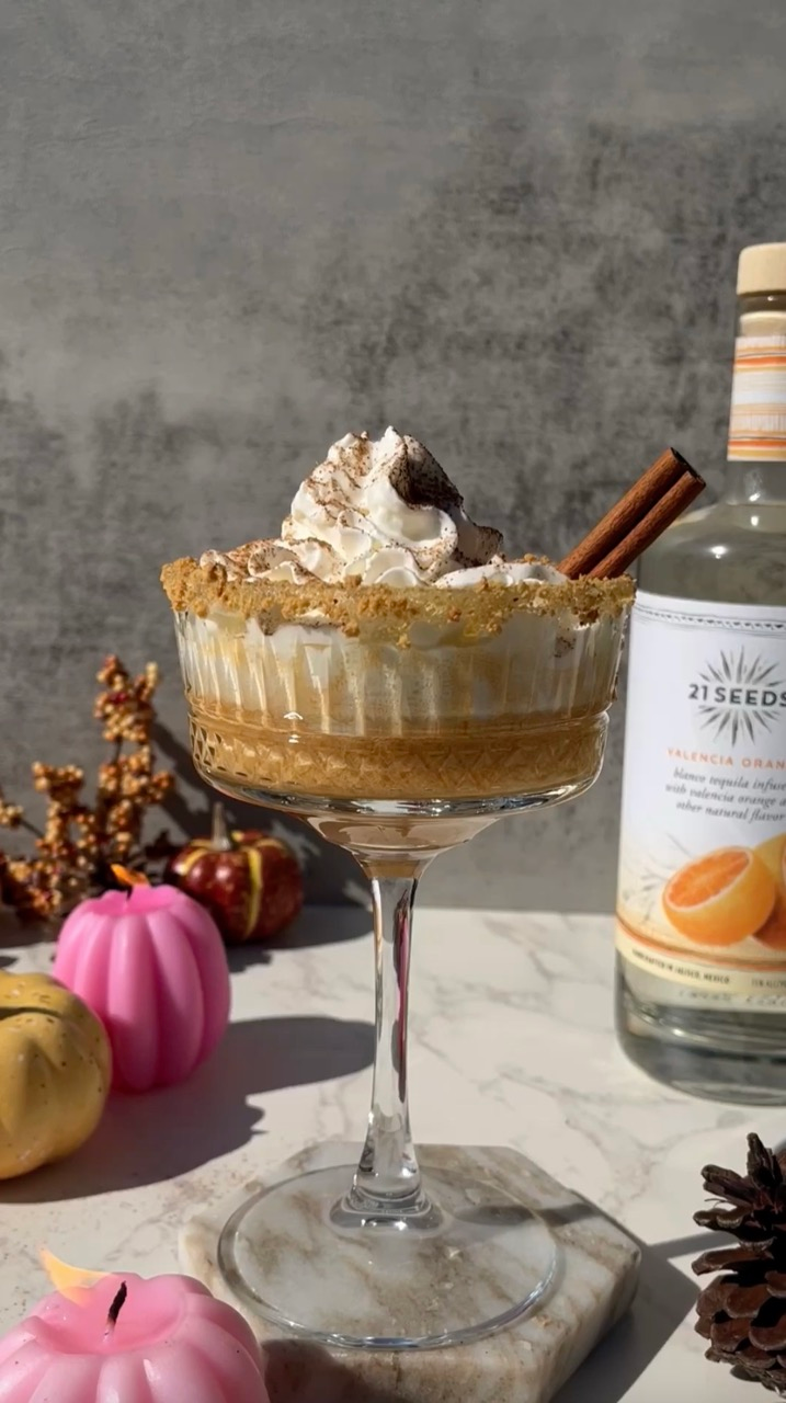Pumpkin Spice Tequila Martini Recipe | The Bar