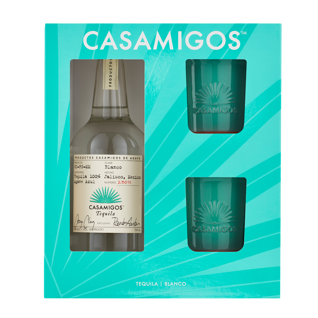Casamigos Blanco Tequila Bottle & Copitas for Sipping Set | The Bar
