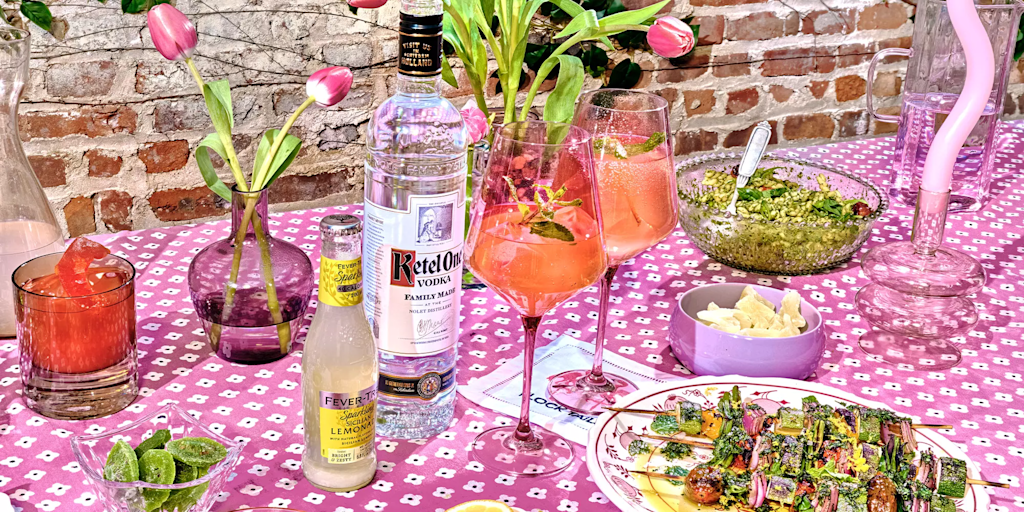 Positano Sparkling Lemonade Tea Cocktail Recipe | The Bar