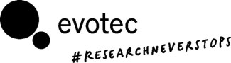 evotec black and white logo