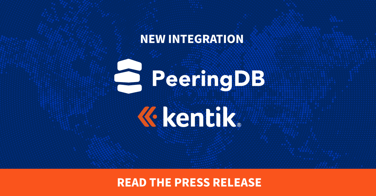 Kentik Streamlines Interconnection and Peering in First-Ever Integration with PeeringDB | Kentik