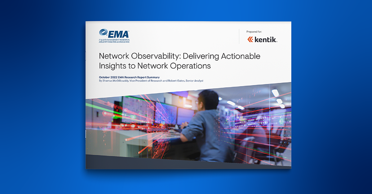 EMA research report: Network observability | Kentik