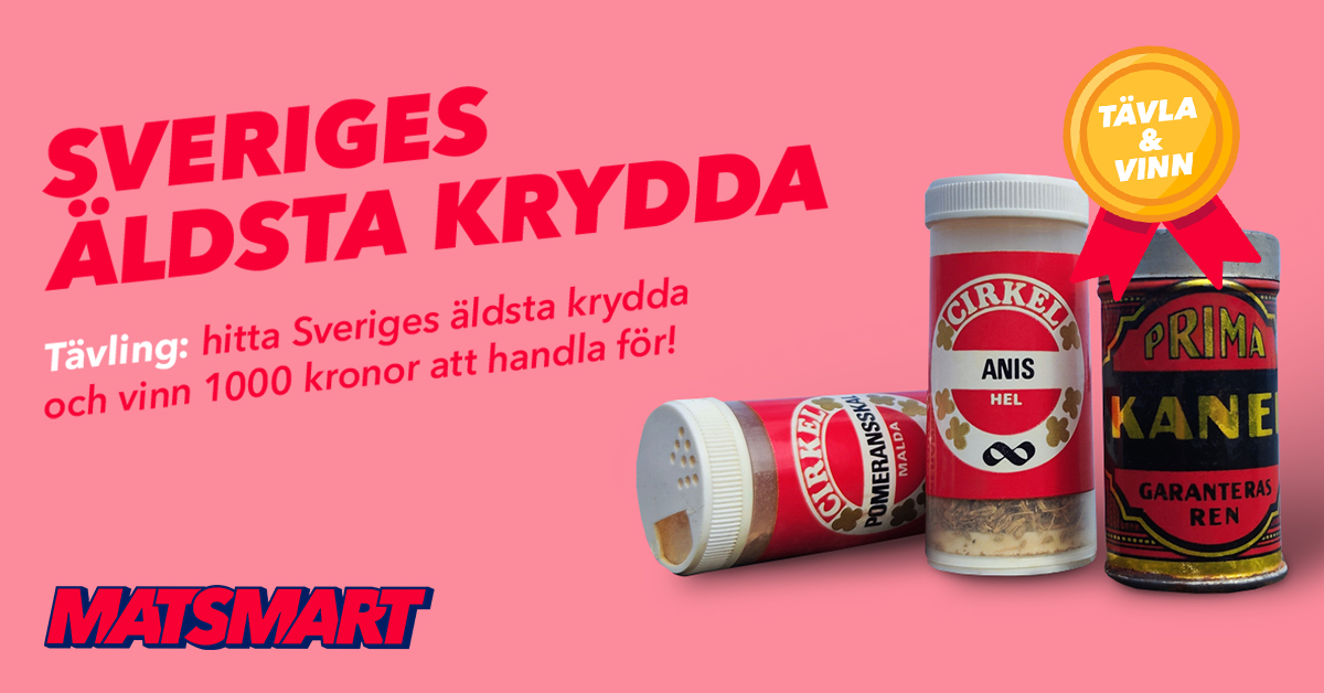 Sveriges äldsta krydda